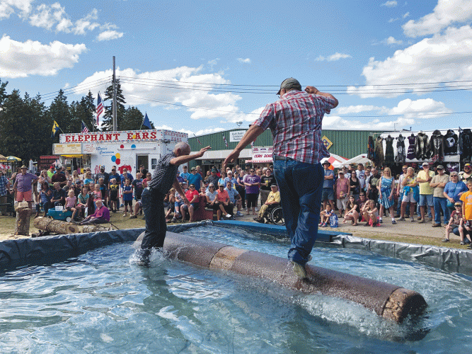 Timber show brings touch of past to fair | News, Sports, Jobs - Daily Press
